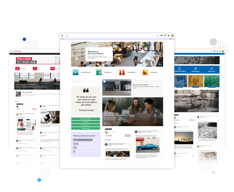 Intranet Design Examples - How to Get it Right - Oak Engage