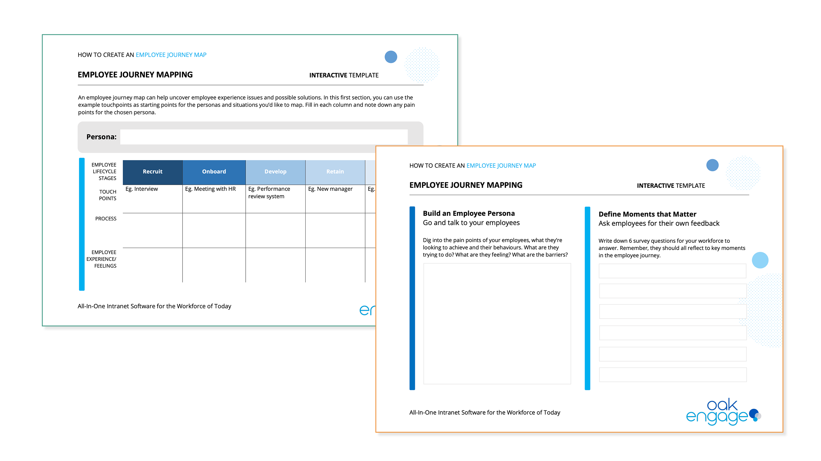Employee Journey Mapping Template Oak Engage Employee Journey Mapping Template Oak Engage