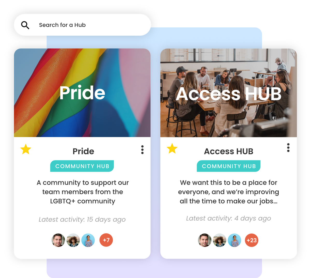 Intranet Community and Social Feature | Oak Engage