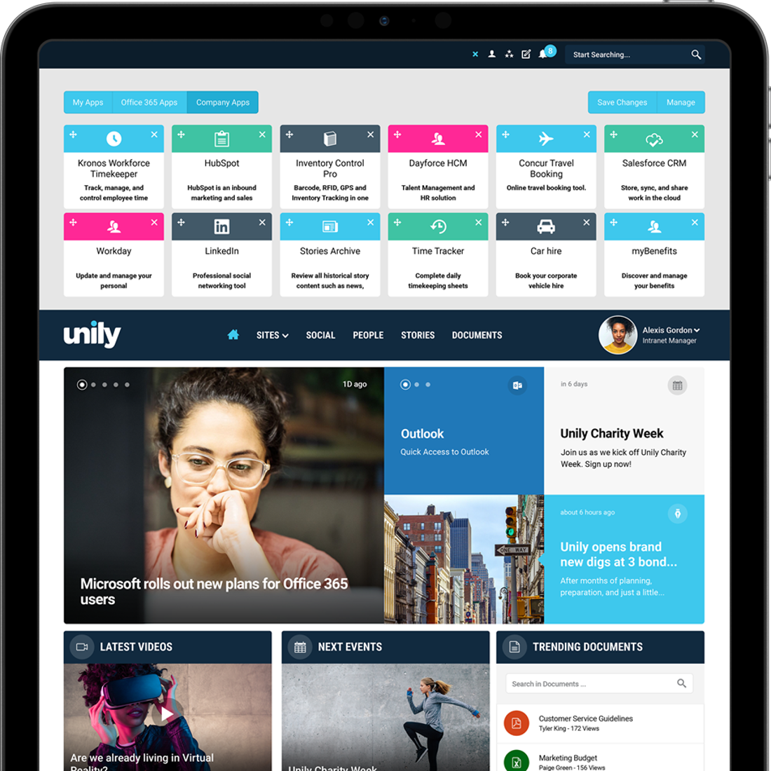 Unily Intranet Alternatives (The Other Guys) - Oak Engage