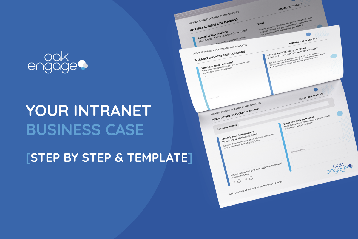 Intranet Business Case Step By Step Guide Template Oak Engage