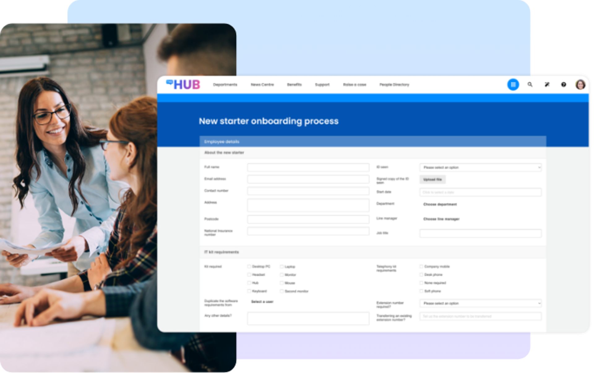 Intranet Forms Feature - Oak Engage