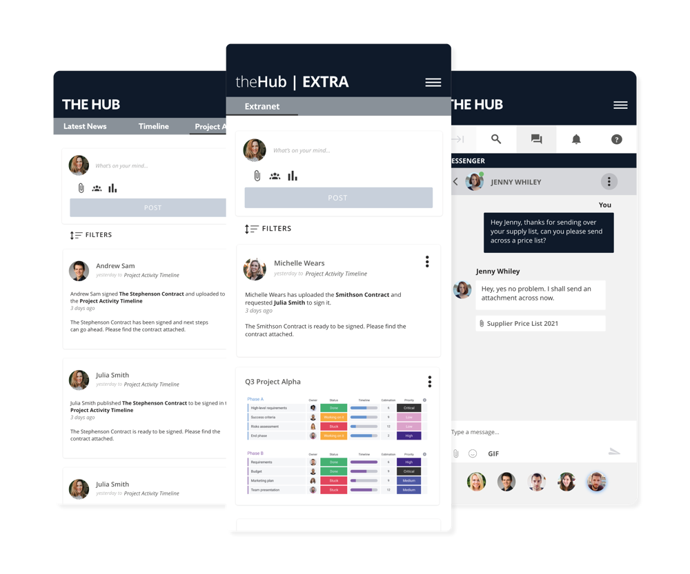 Extranet - Communicate With External Partners | Oak Engage