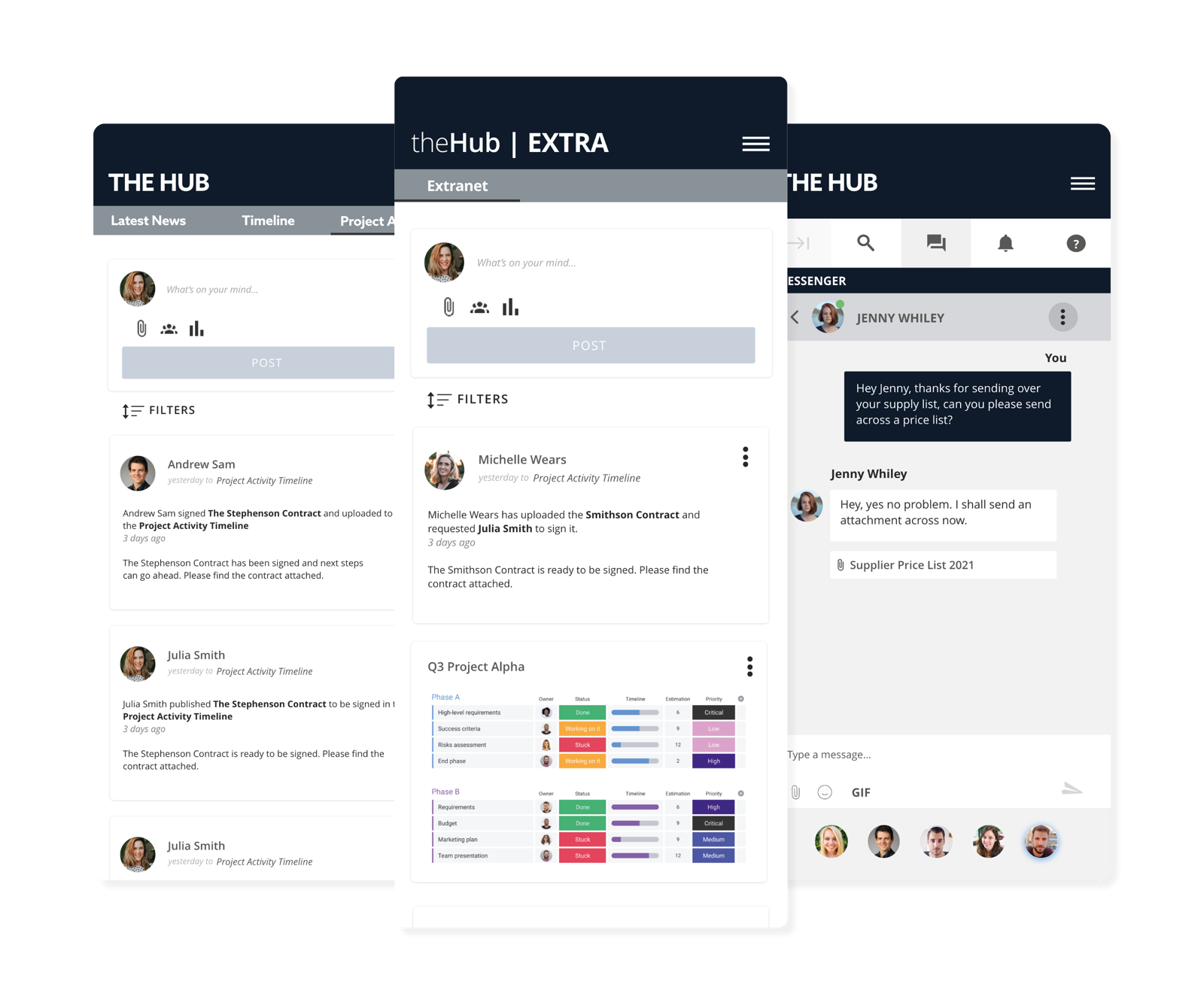 Extranet - Communicate With External Partners | Oak Engage